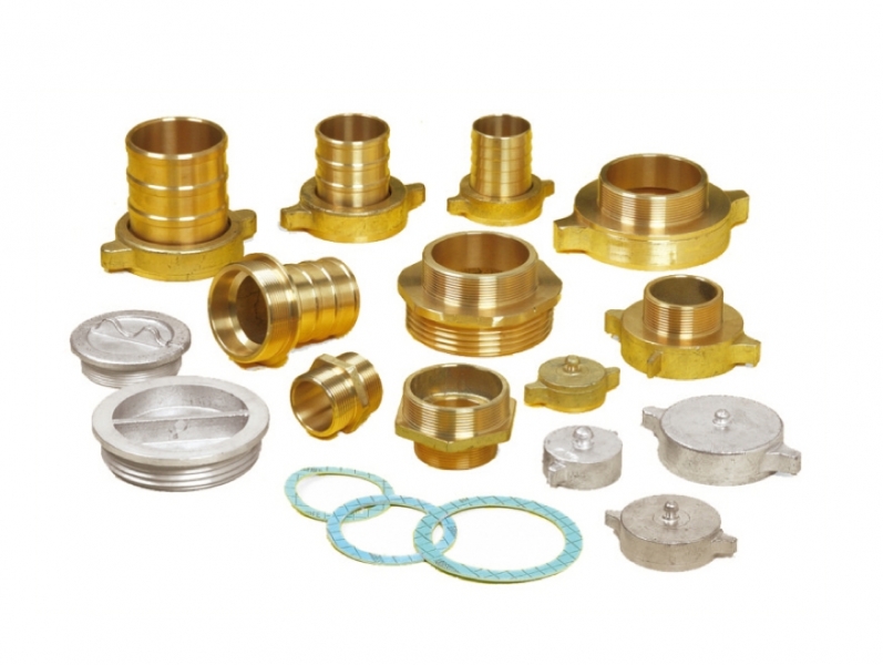 Threaded pipe fittings of brass - Couplings - Are s.r.l - Piacenza, Italy